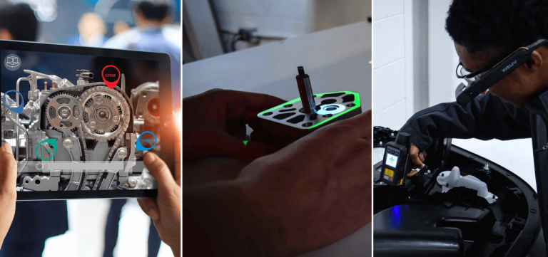 Augmented Reality Applications on the Factory Floor - LightGuide