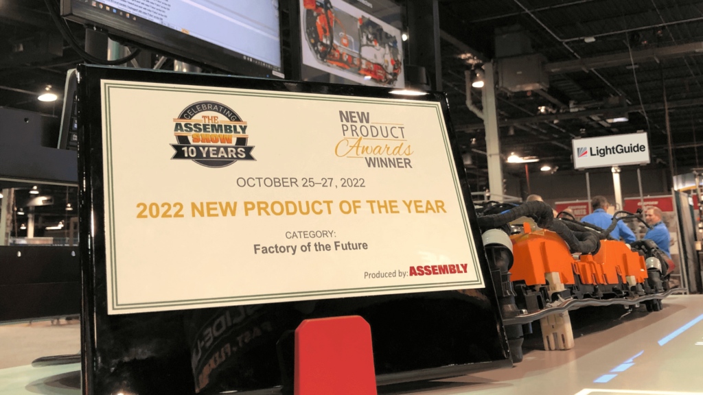 LightGuide smartAR Workstation Wins 2022 Assembly Show Factory of the ...