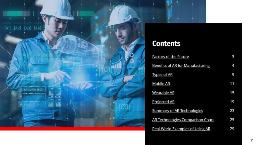 Augmented Reality Applications on the Factory Floor - LightGuide