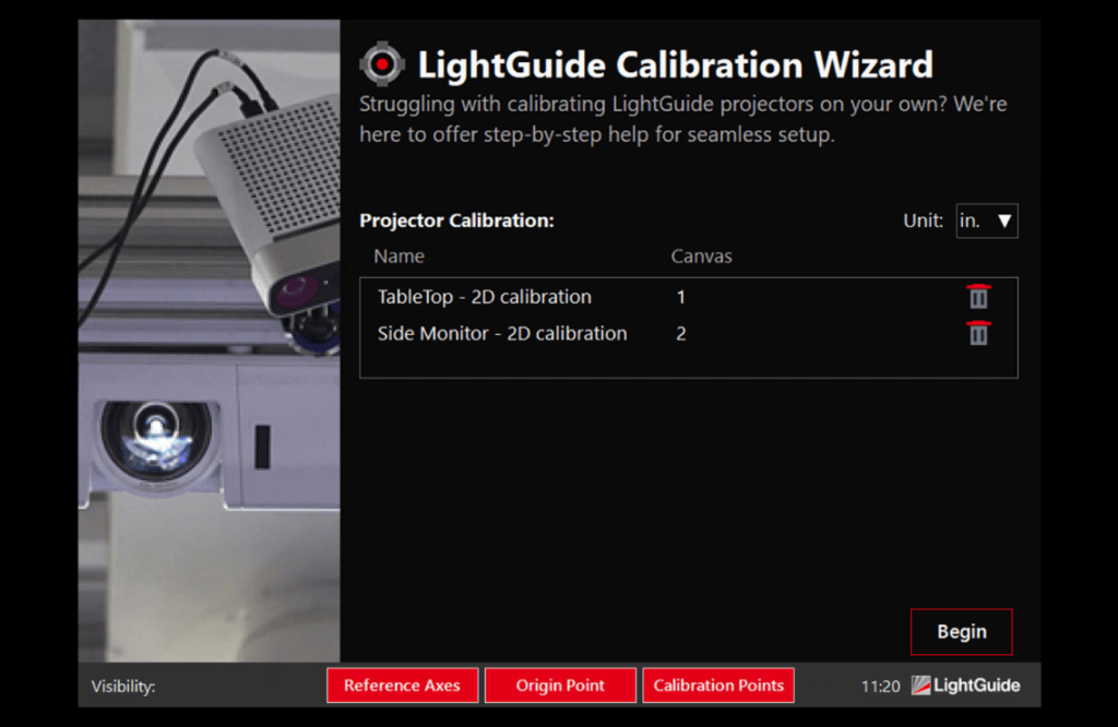 Software Features - LightGuide