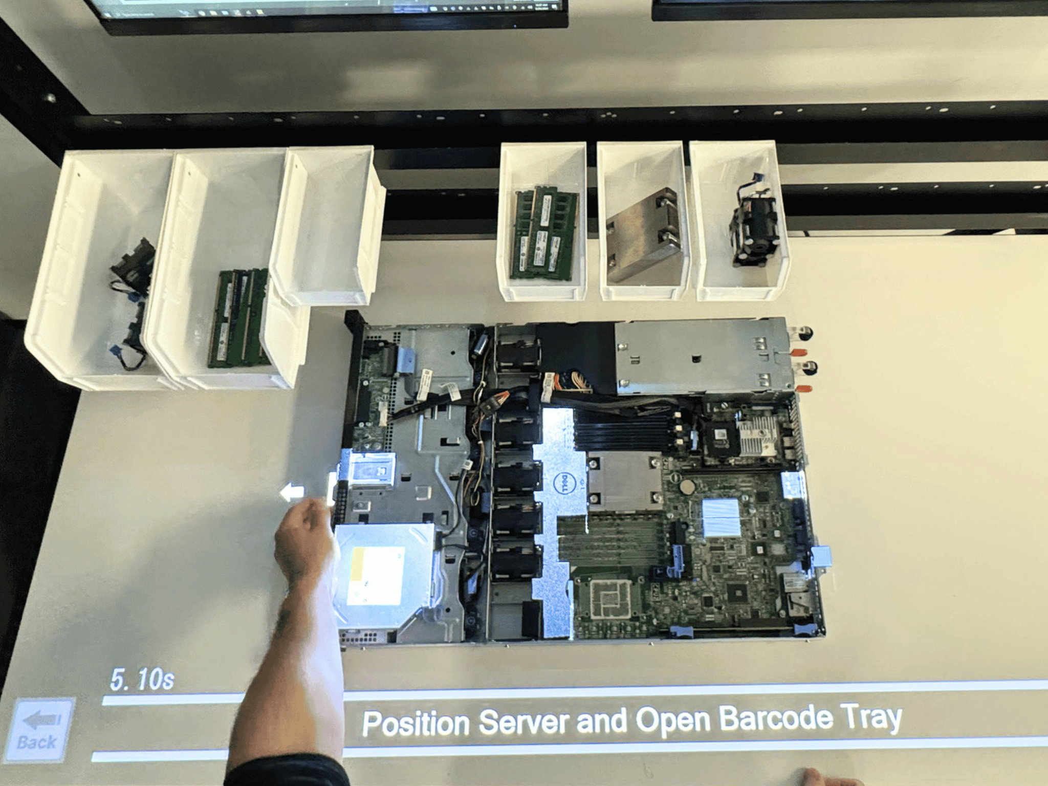 AR-Guided Break Fix Operations for Rack Servers - LightGuide